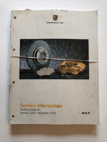 Porsche Service book bulletins 2000 January to December | eBay