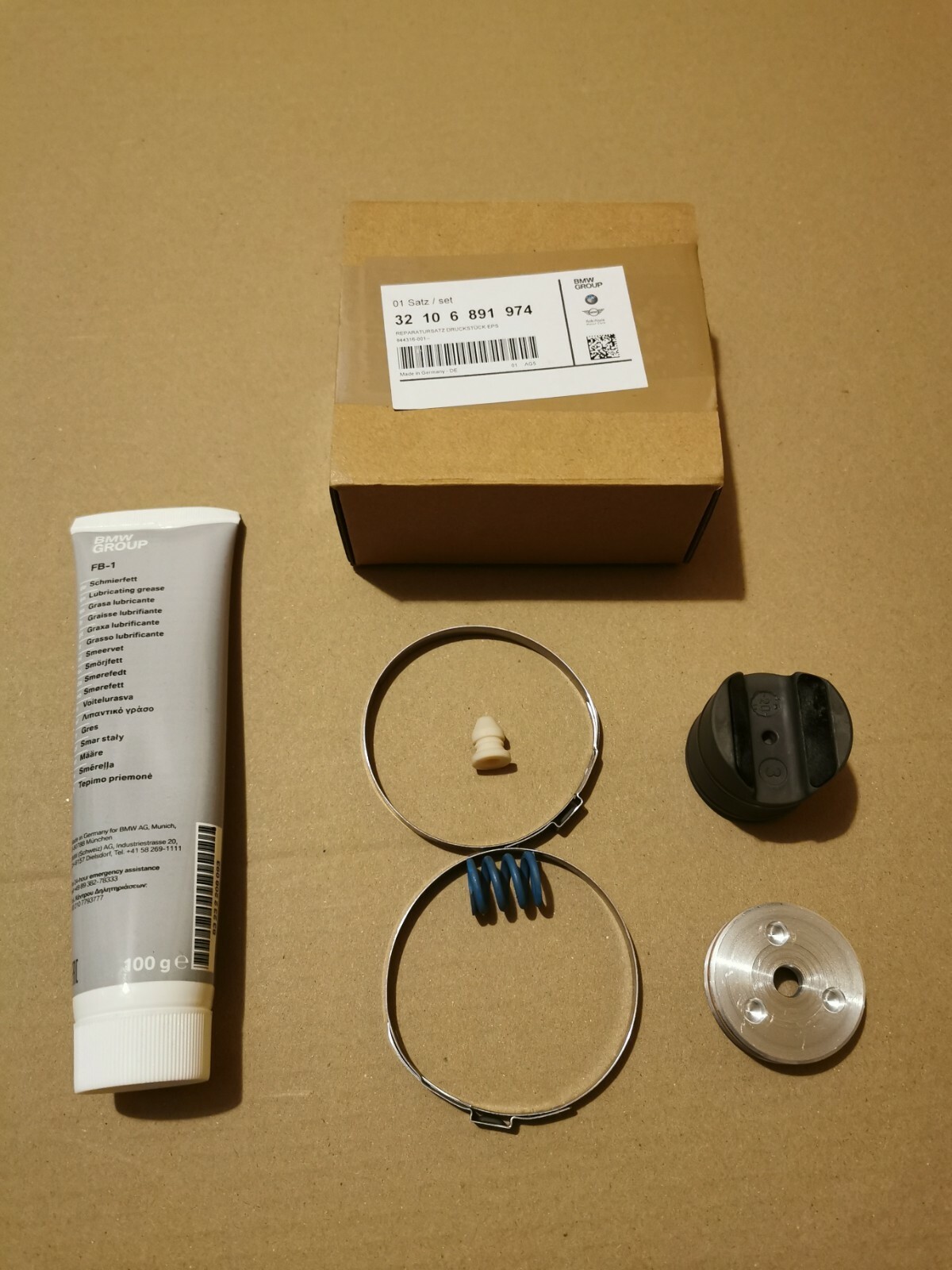 New Genuine BMW F series 1 2 3 4 X1 X3 X4 Steering Rack Repair Kit ...
