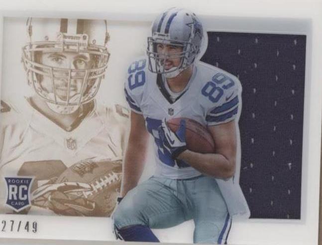 2013 Panini Playbook - Rookie Booklets Gavin Escobar #210 Gold ...