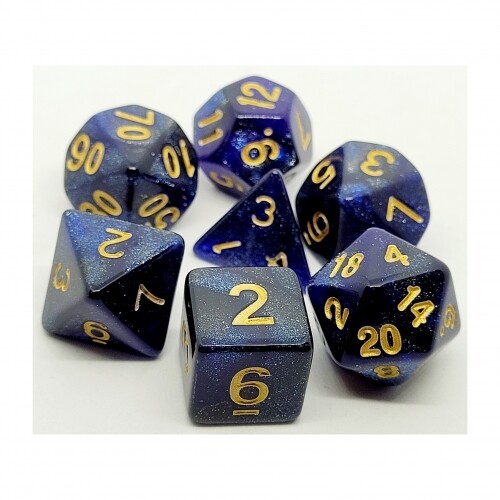 Set Di Cubi Confetti - BLUE GALAXY (7) | eBay