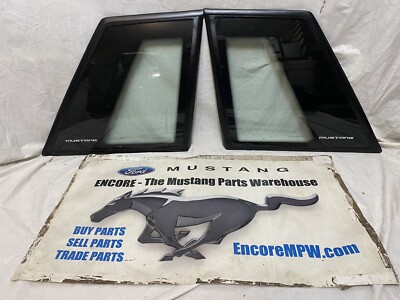 1987-1993 Ford Mustang Notchback Coupe Quarter Glass Rear Carlite LX ...