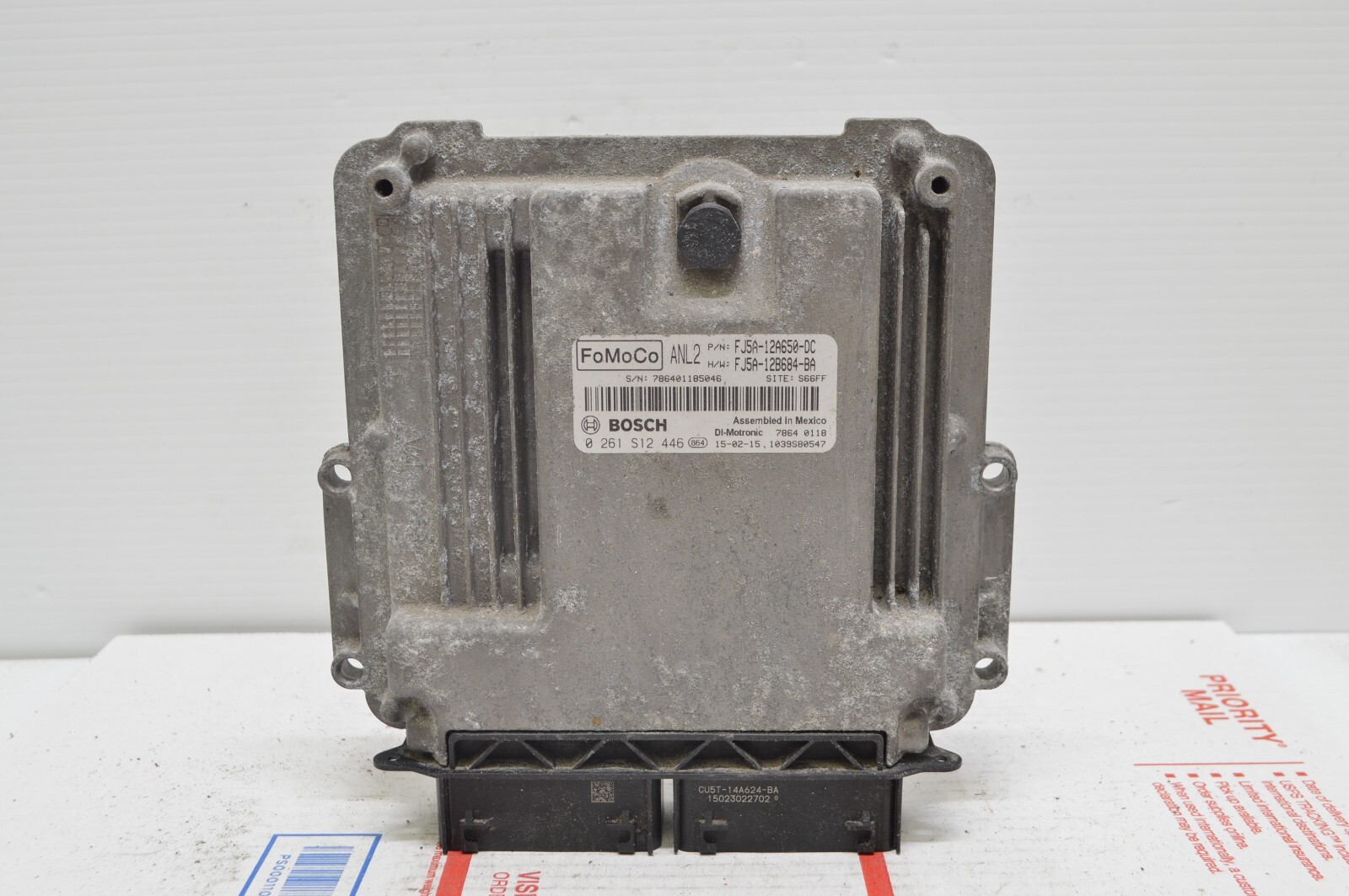 2015 2016 Ford Escape Engine Control Module Unit Ecm FJ5A-12A650-DC G49 ...