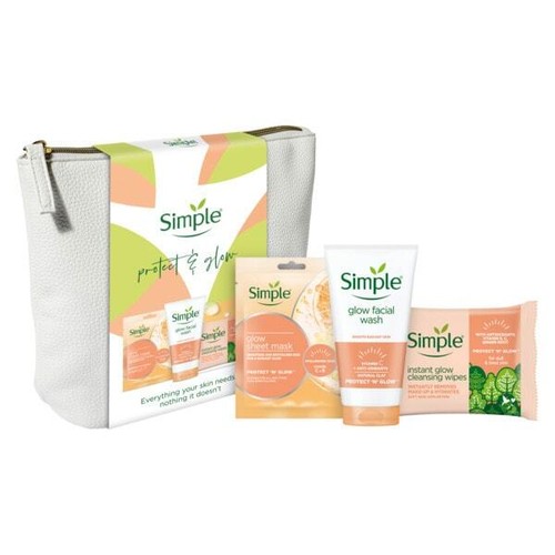Simple Protect & Glow Skin Protecting Beauty Bag -Ideal Gift Set ...