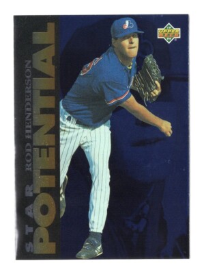 Baseball Card - 1994 Rod Henderson 267 - Harrisburg Senators UD Minors ...