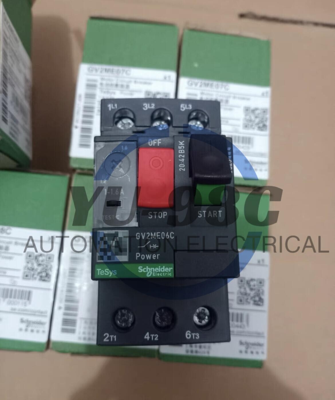 Applicable to GV2ME06C 1-1.6A motor circuit breaker | eBay