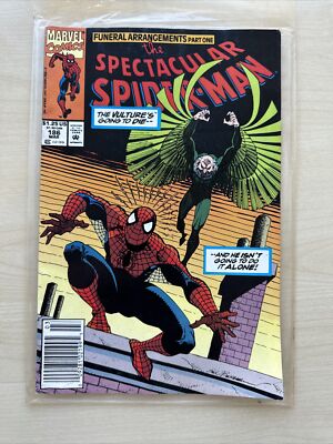 Spectacular Spider-Man Funeral Arrangements Part One #186 (1992, Marvel ...