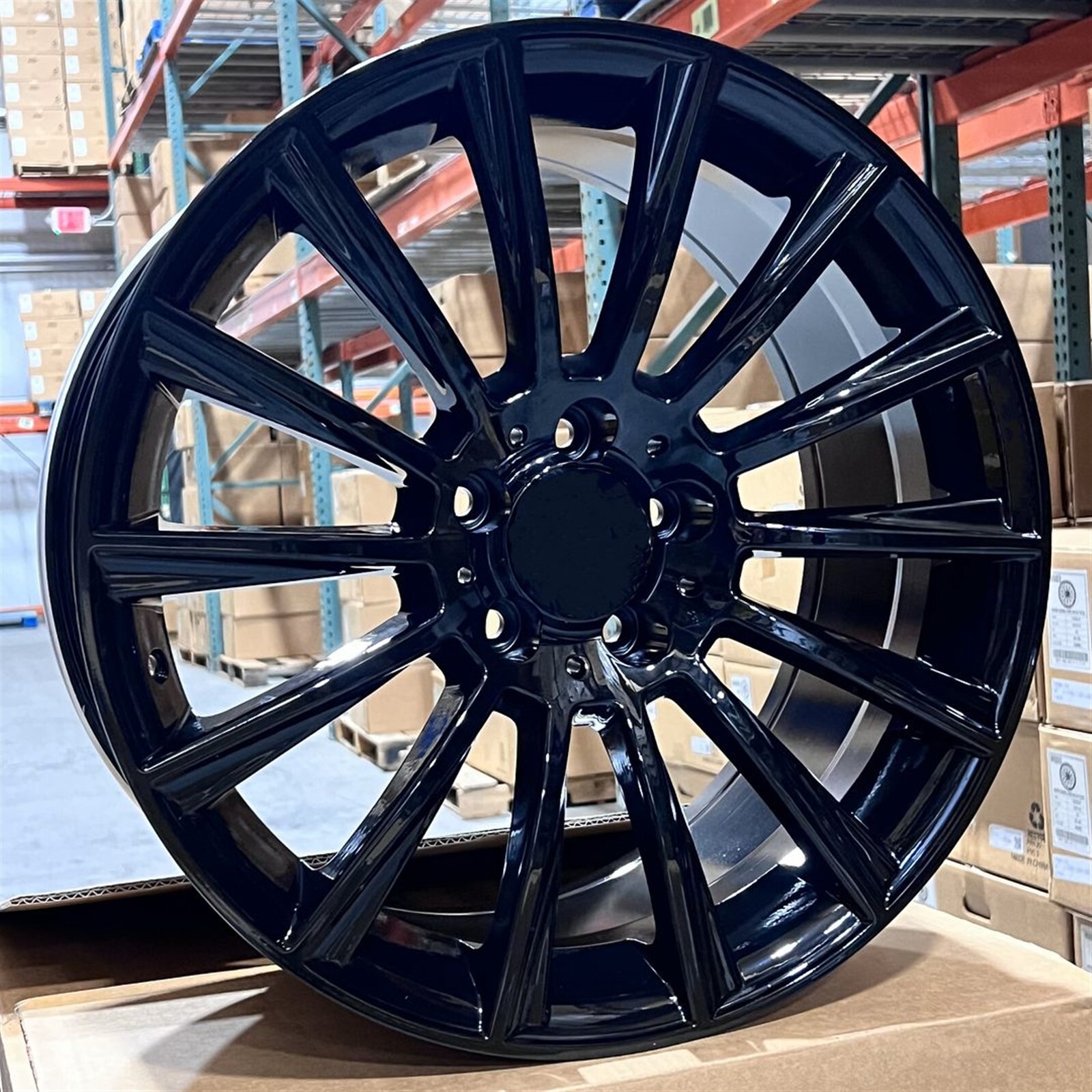 22" NEW GLE AMG STYLE BLACK WHEELS RIMS FITS MERCEDES BENZ GLE GLE350 ...