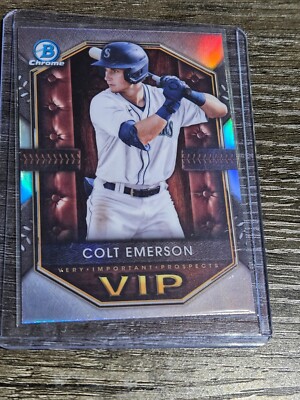 2025 BOWMAN - CHROME CARD #VP-13 - COLT EMERSON - VIP CARD | eBay