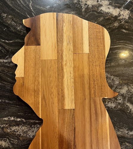 Trump Charcuterie Board Display Serving Tray Wood Fruit Dish Party ...