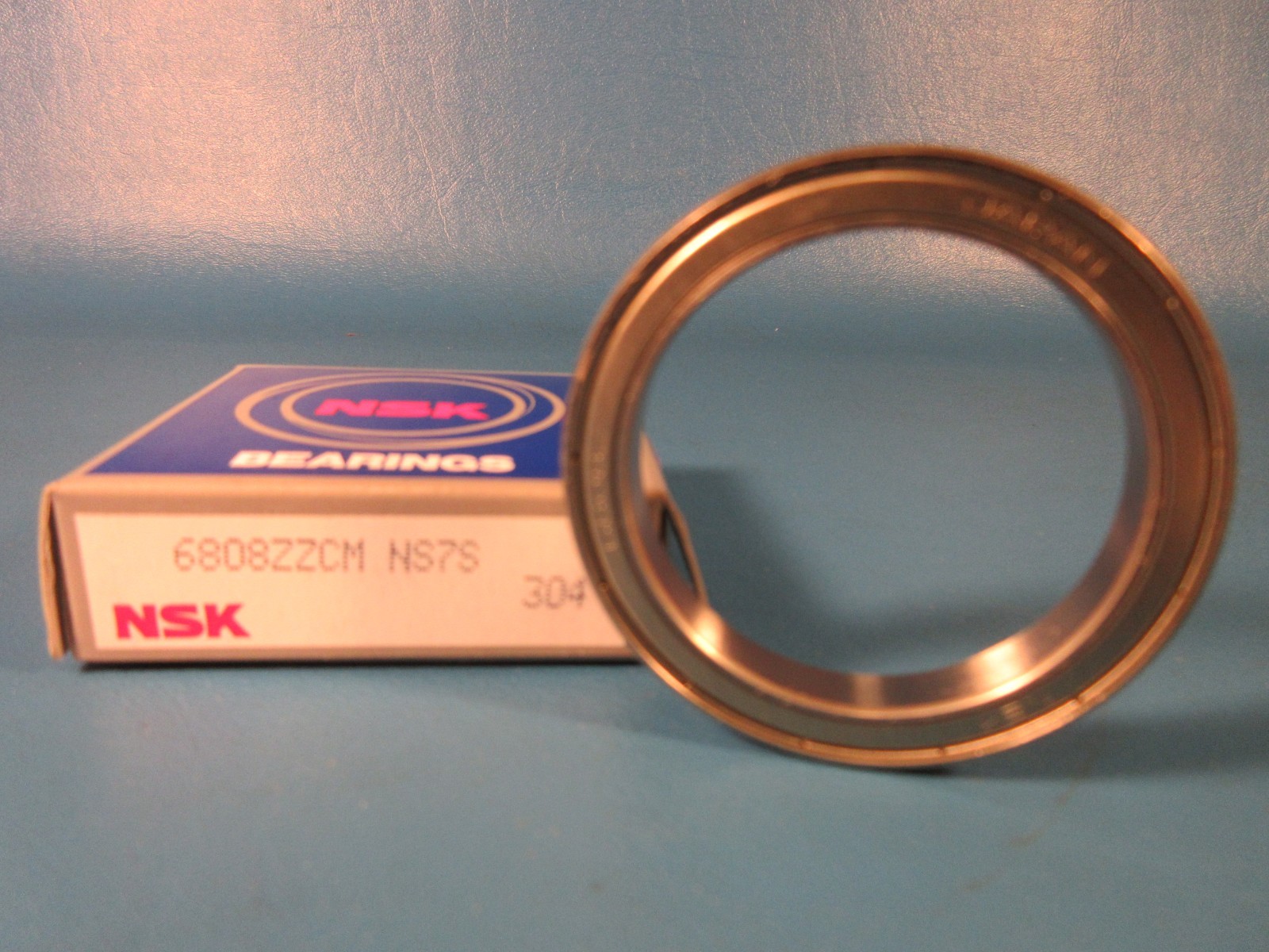NSK 6808ZZ CM, 2Z Single Row Radial Bearing, Shielded (61808 SKF, NTN ...