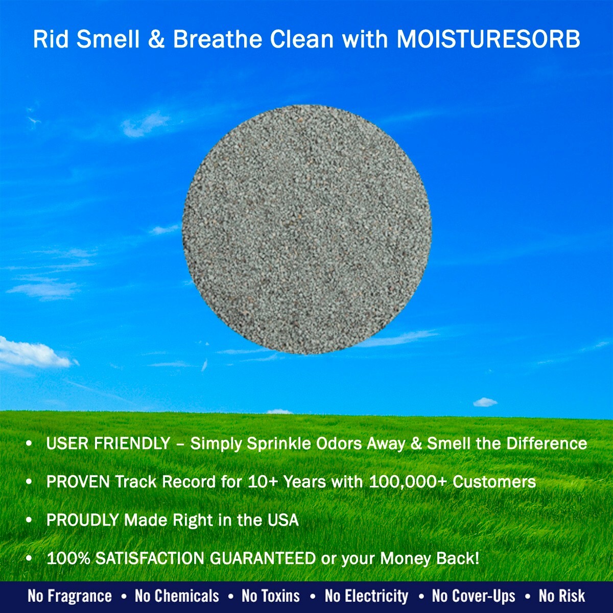 MOISTURESORB Reusable Moisture Absorber 1 mm Eco Granules: 2 lb. | eBay