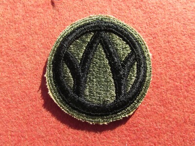 WW 2 US Army 89th Infantry Division Patch Insignia Rolling W division ...