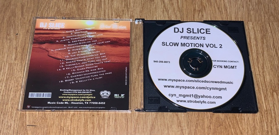 DJ Slice of Ice Age Entertainment - Slow Motion Volume Two Mixtape CD ...