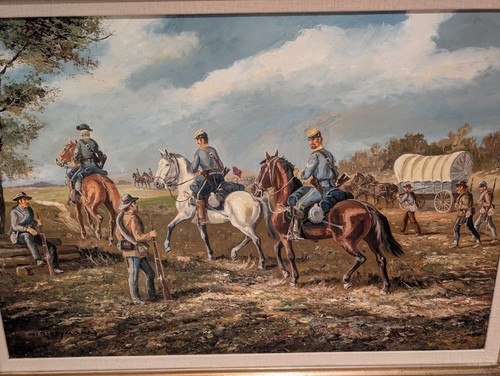 Hans Riedmann Oil On Canvas 1 Of 1 Completely Original. Calvary And ...