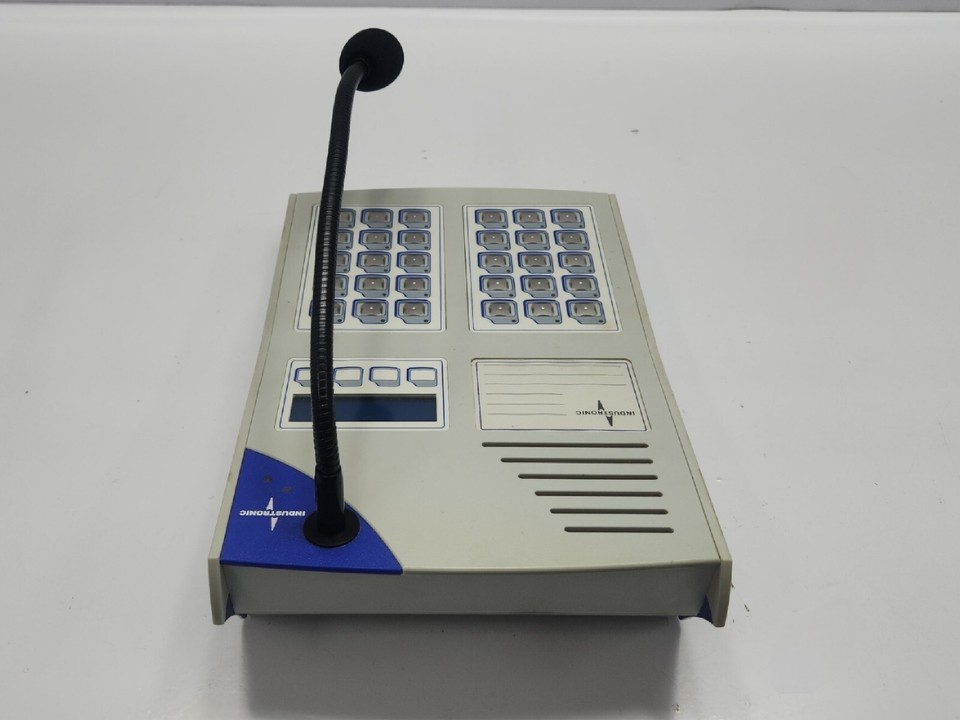 INDUSTRONIC 30 DTM 010 DIGITAL INTERCOM STATIONS WITH MICROPHONE 301 ...