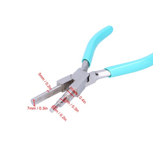 Winding Pliers 3 Section Nose Carbon Steel Wire Coilling Shaping Tool ...