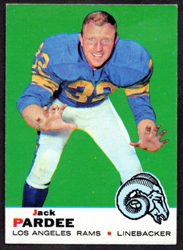 1969 Topps #12 Jack Pardee GD/VG | eBay