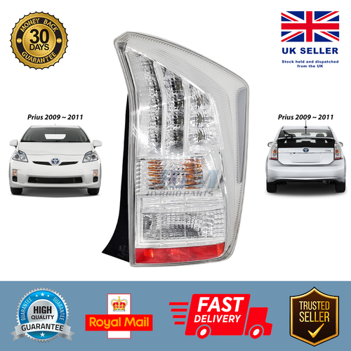 Genuine Toyota Prius 1.8L Hybrid 2009 ~ 2011 Rear Light Lamp | Right ...
