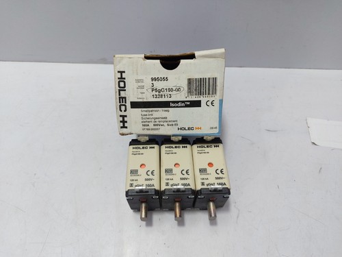 Holec HH P5gG160-00 Fuse Link 160A 500Vac Size 00 / 3-Pcs In Box Sale ...