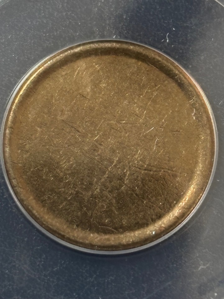 RARE - No Date Dollar Mint Error - Type 2 Blank Planchet - 8.02 Grams ...