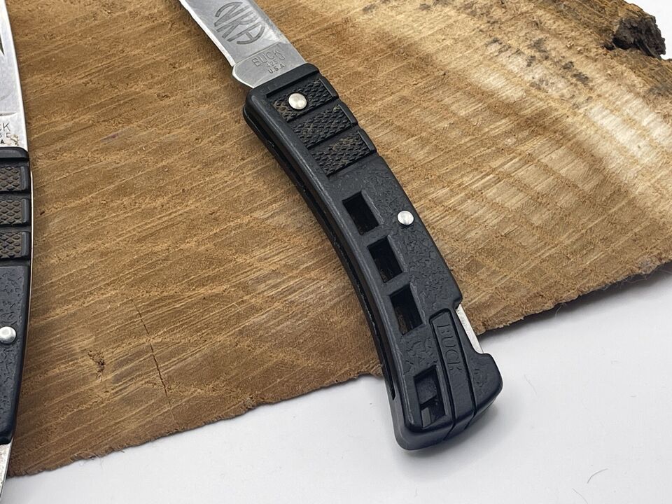 Pair of 2004 Buck 425 NRA Edition single blade folders--773.24 | eBay