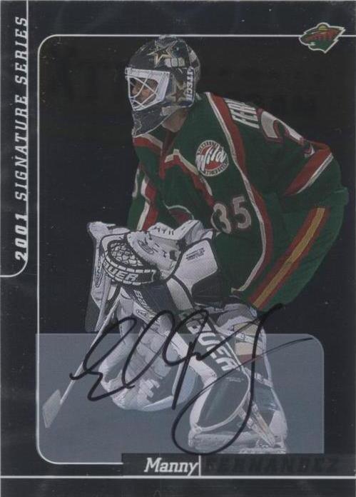 2000-01 In the Game Be A Player Signature Series - Autographs Manny ...