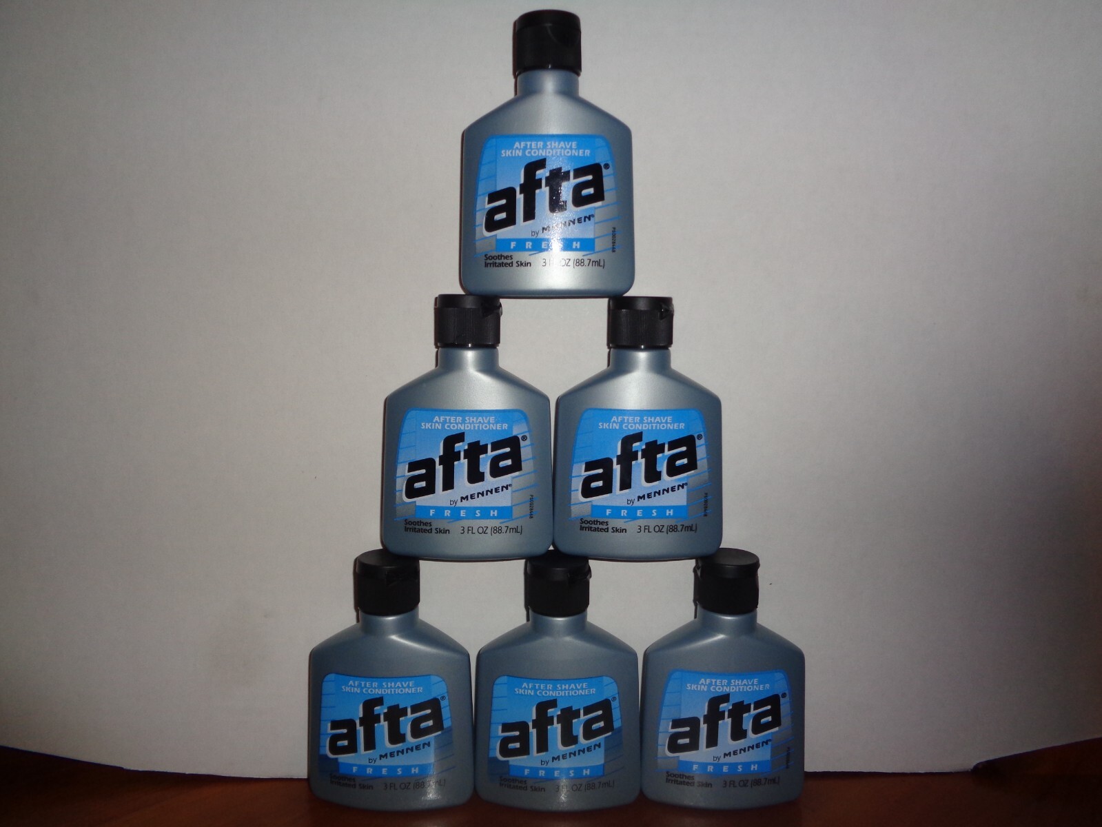 Lot of 6 Mennen Afta Fresh After Shave Lotion With Skin Conditioners 3 ...