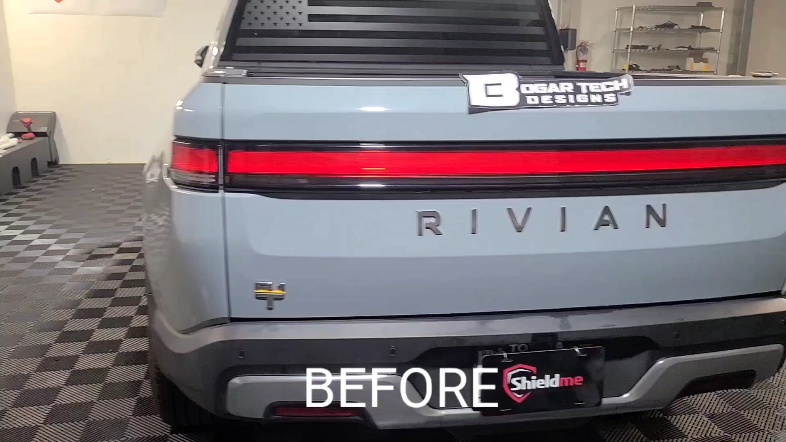Fits Rivian R1T R1S Head Tail Light Precut Smoked PPF Tint Film Decal ...