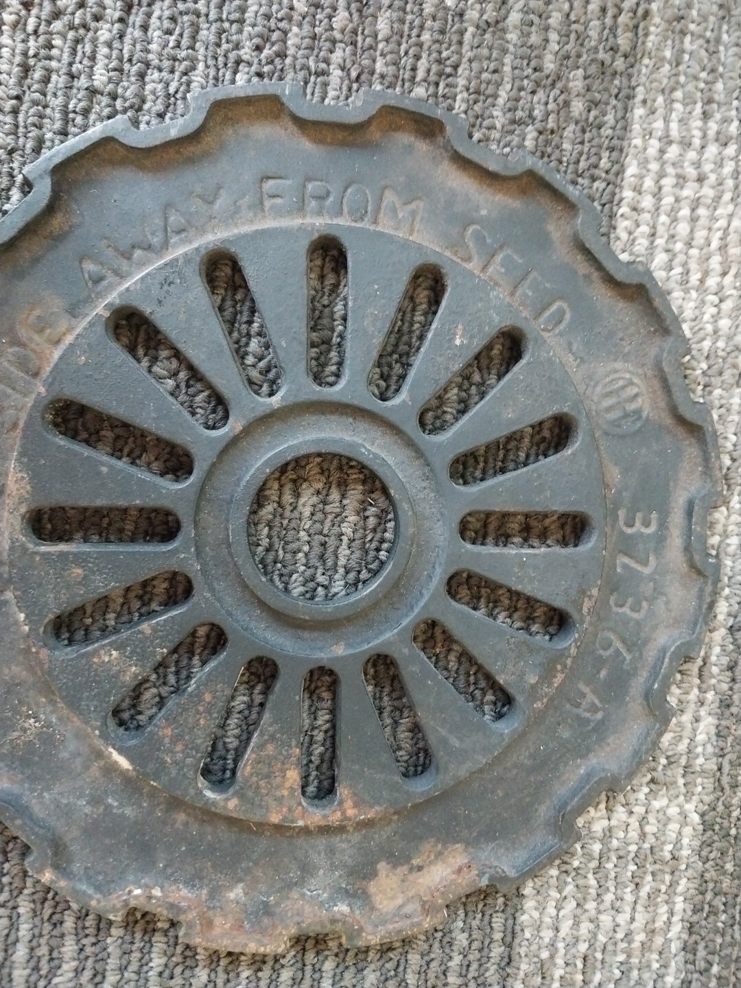 1 Vintage Cast Iron IH Planter Plates,3236A International Harvester, | eBay