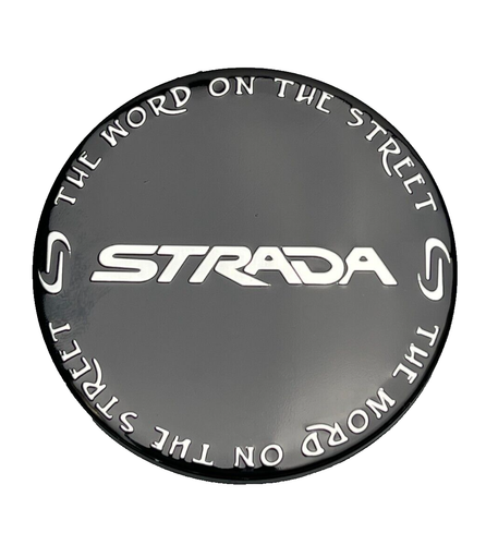Strada Gloss Black Snap In Wheel Center Cap C-225-3 | eBay