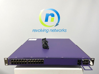 Extreme Networks 5520-24W 90w PoE Switch, 1x PSU w/ 5520-VIM-4X - 1Yr ...