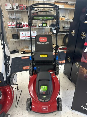 Toro 21466 60V High Wheel Walk-Behind Lawn Mower | eBay