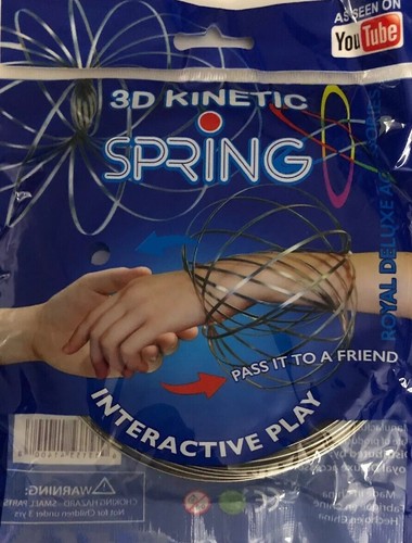 1 3D Kinetic Spring toy. Interactive toy. Or display it. As seen on ...