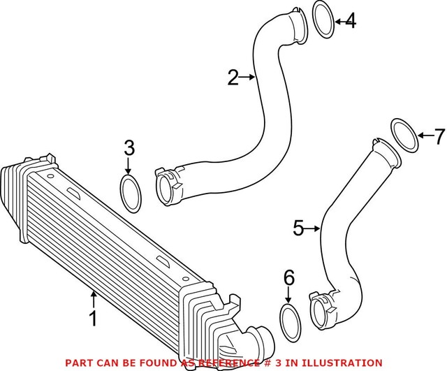 Mercedes-Benz 0219976645 Genuine OEM Inlet Hose Front Seal for sale ...
