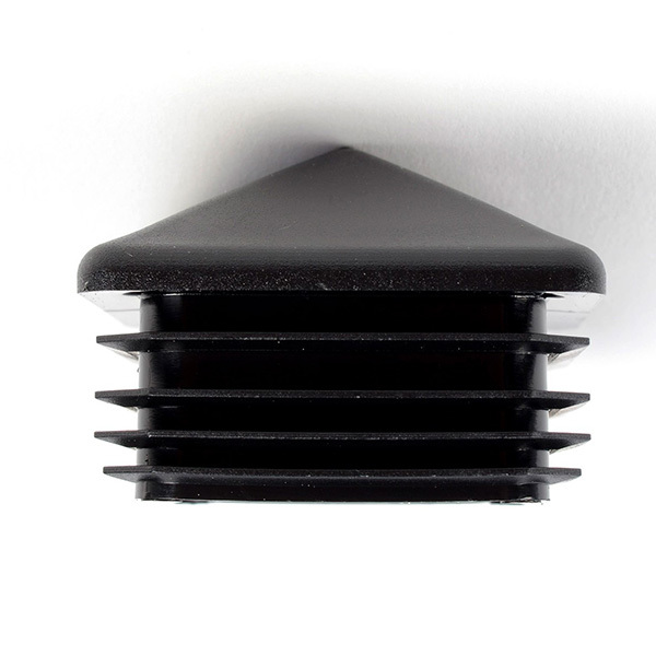 Pyramid Plastic Black Blanking End Cap Caps Tube Pipe Inserts Plug Bung ...