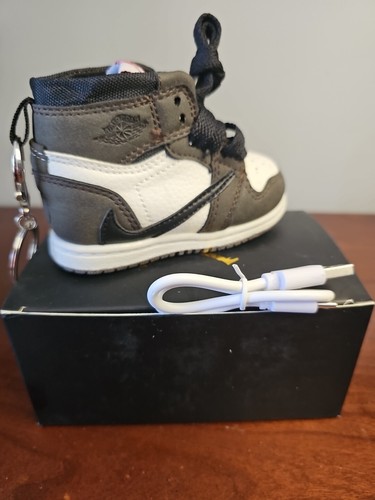 "Custom" Travis Mocha Jordan 1 Sneaker Portable Power Phone Charger ...