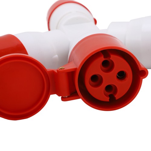 Industrial Plug IP44 Waterproof 1 In 3 Out 4 Pin Multi Sockets ...