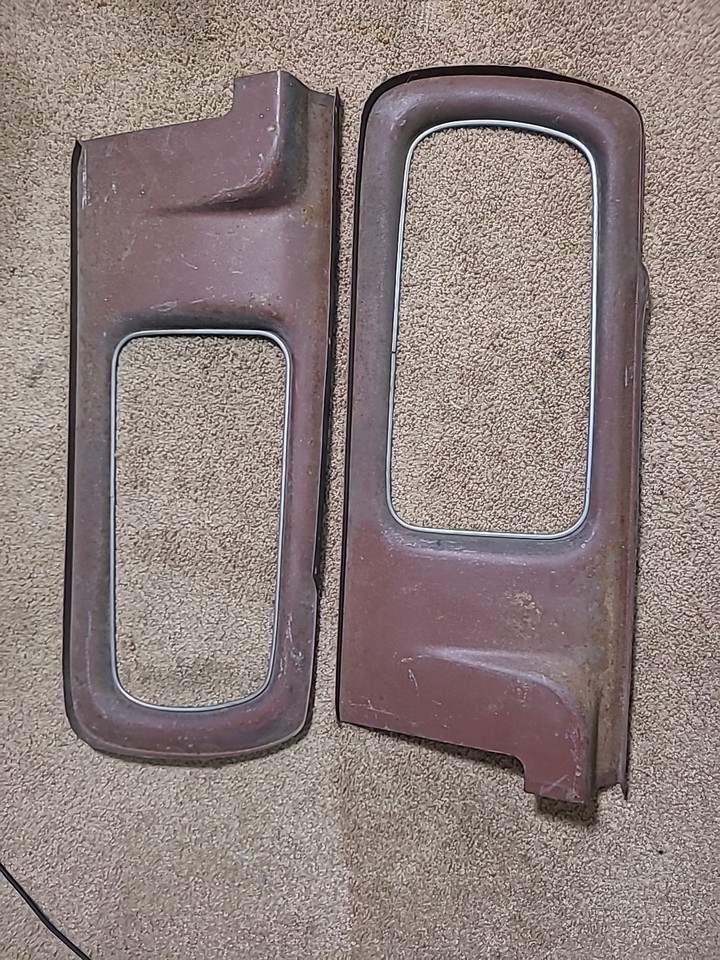 OEM Nissan Datsun 240Z Tail Light METAL Panel Set Stock Correct Factory ...