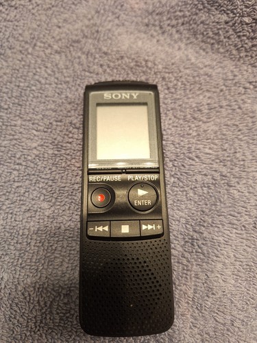Sony ICD PX 720 Handheld Digital Voice Recorder Tested Working Black | eBay