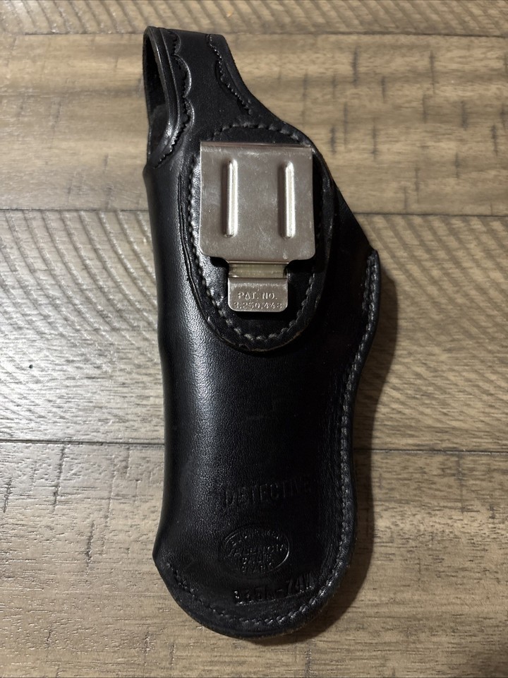 Bucheimer Clark Basket Weave Detective Holster B35A-74W Genuine Black ...