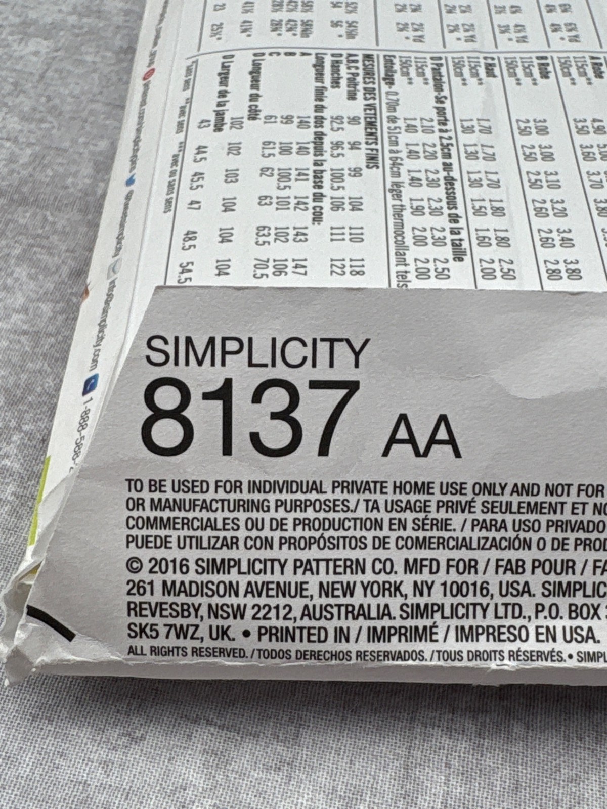 Simplicity Sewing Pattern 8137 AA Misses Wrap Dress 2 Lengths Top Pants ...