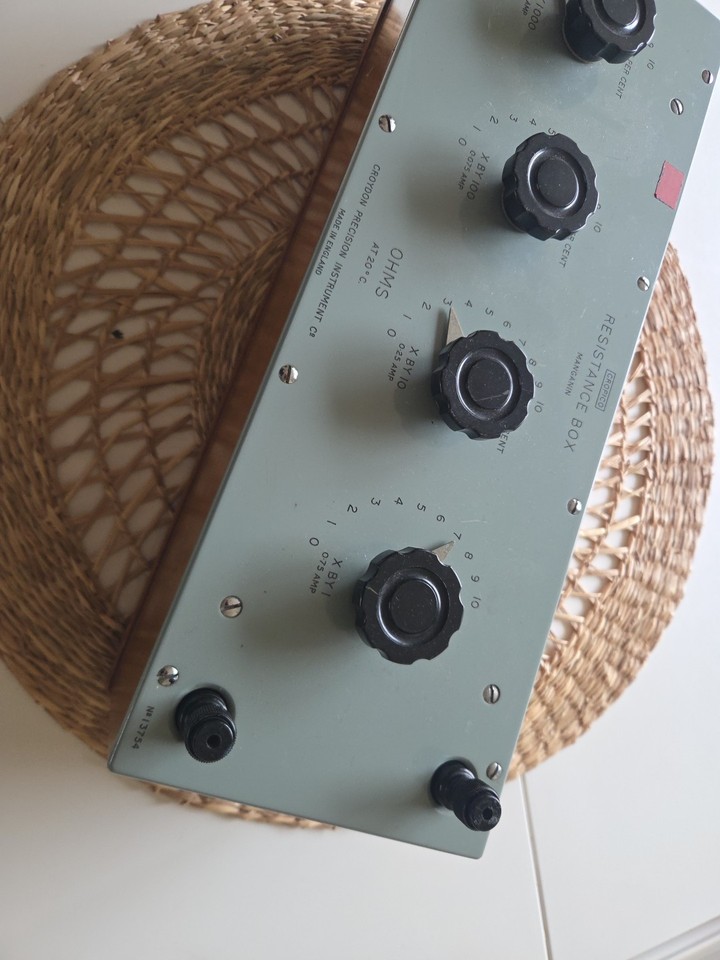 Cropico Type RB4 Decade Resistance Box Made In England | eBay UK