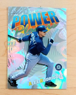 1999 Topps ALEX RODRIGUEZ "Power Players" Insert Card MARINERS | eBay