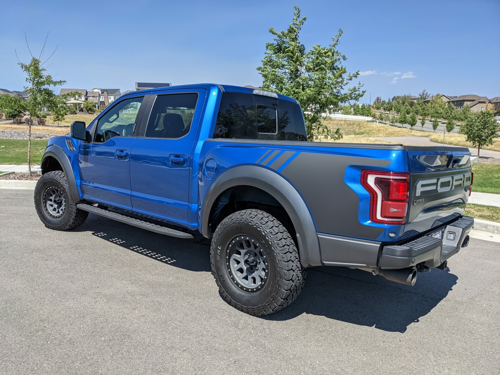 2020 Ford Raptor Bed Graphics Vinyl Side Decal Stickers Plain 2018 2019 ...