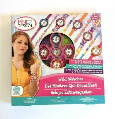 Mine2Design Wild Watches Kid's Activity - Create 5 Unique Watch Designs ...