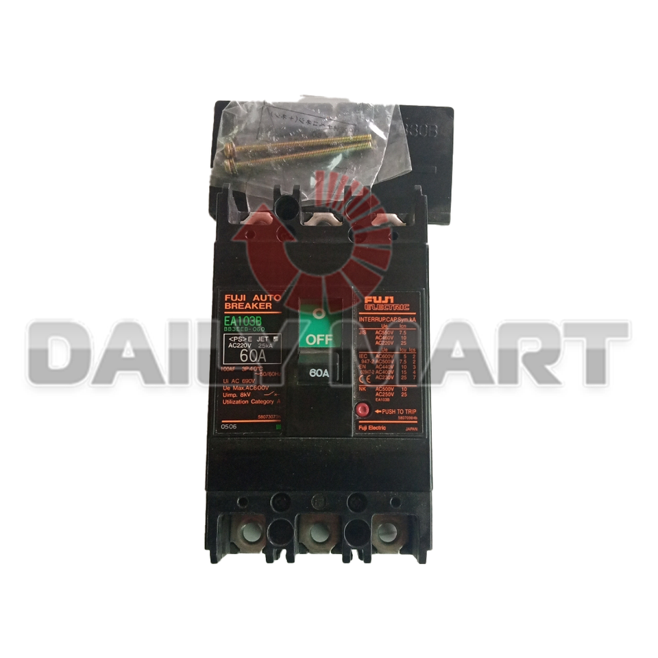 New In Box FUJI EA103B Circuit Breaker 3P 60A | eBay