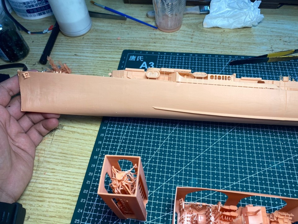 3D Printed kit 1/200 USS Gearing class destroyer (full hull) | eBay