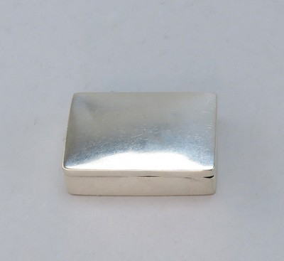 Boxes - Sterling Silver Snuff