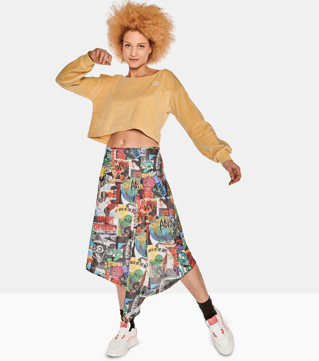 Adidas+Original+Allover+Print+Multicolor+Skirt+Size+Womens+Small+%2F ...