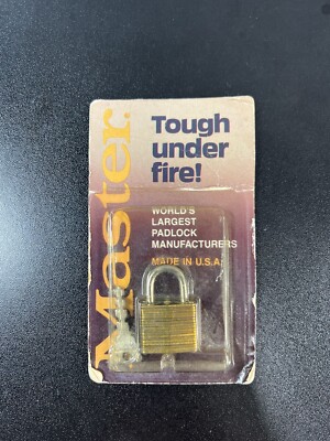 Master Lock No 12 w/ Original Keys Factory Sealed New (new Old Stock ...